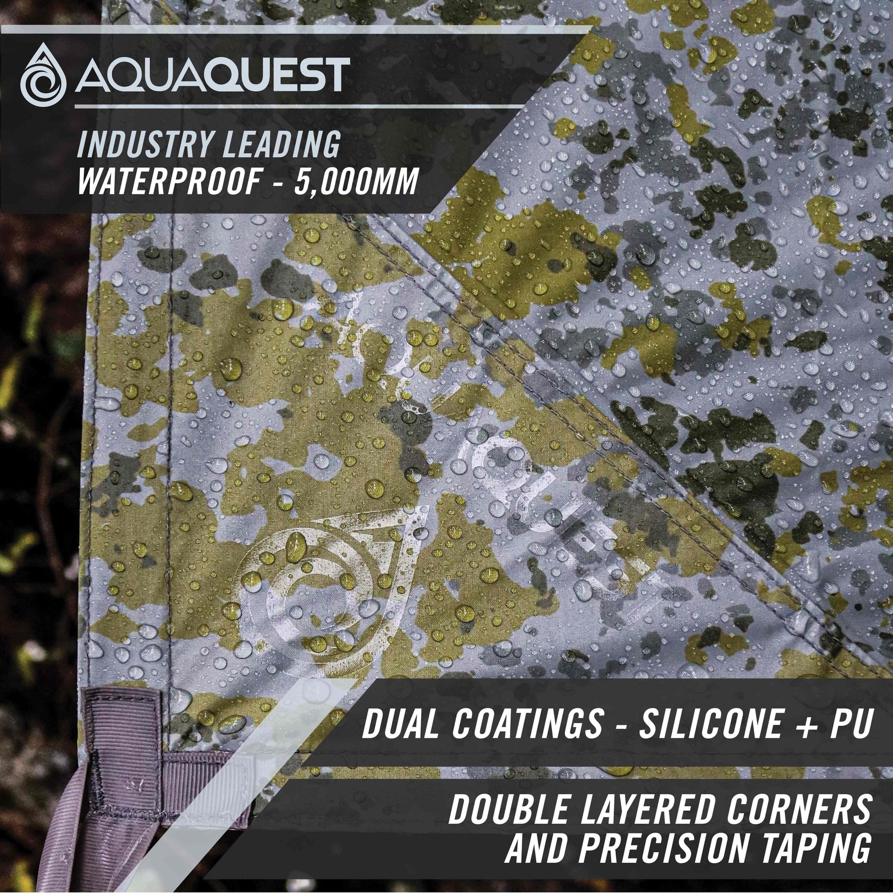 Safari Lightweight Tarp | AquaQuest Waterproof Gear