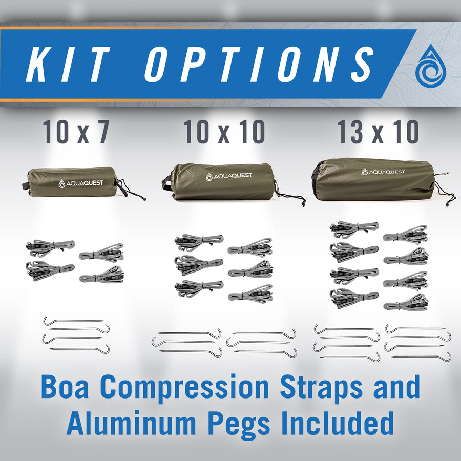 Defender Heavy-Duty Tarp | AquaQuest Waterproof Gear